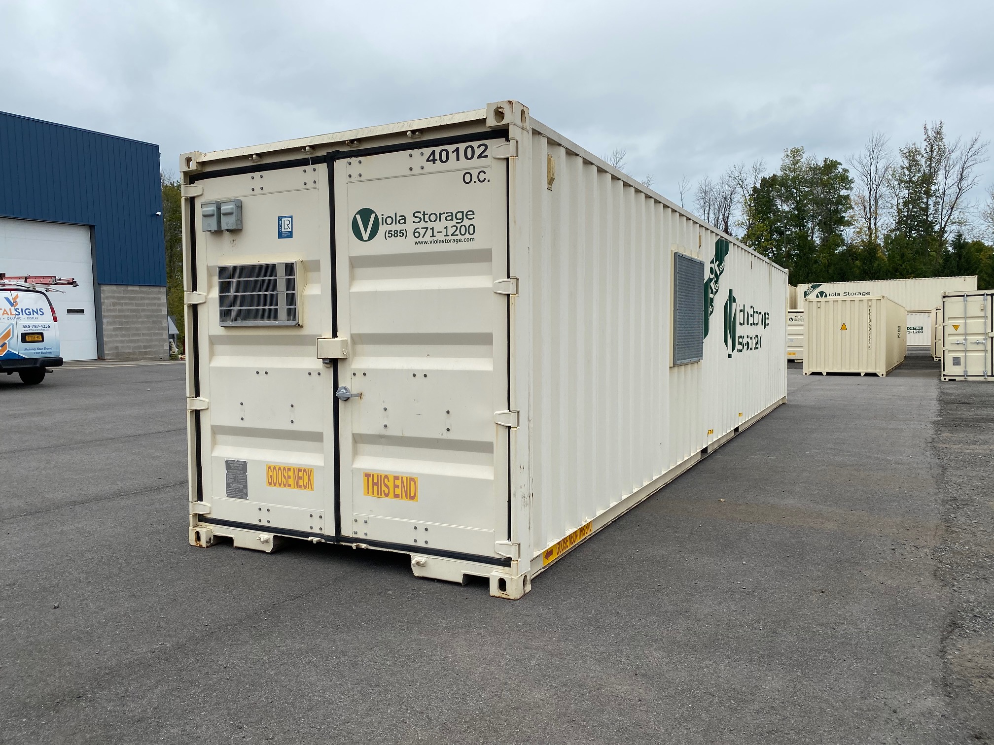The Viola Office Container - violastorage.com